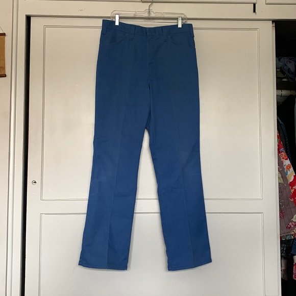 Dickies | Jeans | Vintage Cornflower Blue Dickies Jeans Front Crease ...